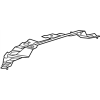 55057072AF - Genuine Mopar Seal-Radiator Upper