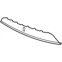 68225517AA - Genuine Mopar APPLIQUE-FASCIA