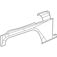 68029993AC - Genuine Mopar PANEL-FENDER