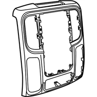 1WA381X9AI - Genuine Mopar BEZEL-INSTRUMENT PANEL