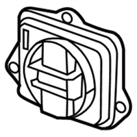 68248627AA - Genuine Mopar Sensor-HEADLAMP LEVELING