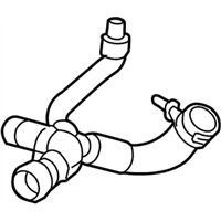68104977AD - Genuine Mopar HOSE-RADIATOR OUTLET