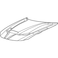 68265428AA - Genuine Mopar Hood Panel