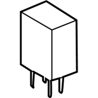 68298547AA - Genuine Mopar Micro Power Iso Relay