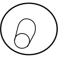 6101455 - Genuine Mopar Screw-HEXAGON Head