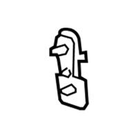 68263752AA - Genuine Mopar LEVER-MANUAL CONTROL