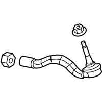 68303630AA - Genuine Mopar TIE ROD-OUTER END