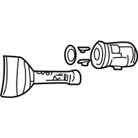 5018702AA - Genuine Mopar NONE-IGNITION LOCK