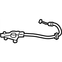 68143723AB - Genuine Mopar Handle-Hood Catch Secondary