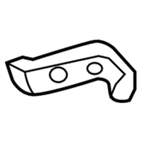 55079228AD - Genuine Mopar Bracket-Bumper