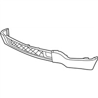 68078271AB - Genuine Mopar Front Lower Bumper Cover