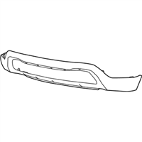 5XV45TZZAA - Genuine Mopar Front Lower Bumper Cover