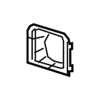 68262008AA - Genuine Mopar Bezel-Adaptive Cruise Control