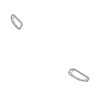 6BU58TZZAA - Genuine Mopar APPLIQUE-Front Bumper