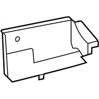 68109830AA - Genuine Mopar SHIELD-ACCESSORY DRIVE