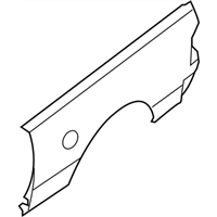 68186040AA - Genuine Mopar Panel-Box Side Outer