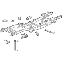55366294AK - Genuine Mopar Frame-Chassis