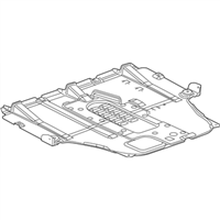68082724AH - Genuine Mopar Shield-Front
