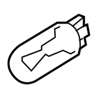 68093596AA - Genuine Mopar Bulb