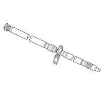 5273310AB - Genuine Mopar SHAFT-DRIVE