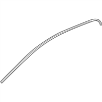 68289841AC - Genuine Mopar Molding-Roof