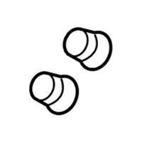 5253192 - Genuine Mopar STOP/BUMPER-Hood