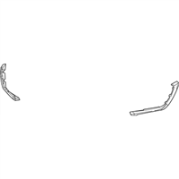 68271570AA - Genuine Mopar CLOSE OUT-BUMPER