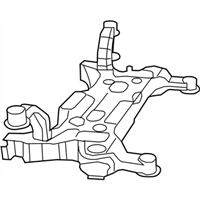 5085819AJ - Genuine Mopar CROSSMEMBER-Front Suspension