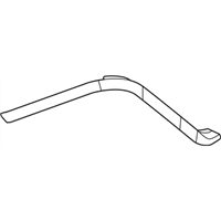 5UP38SZZAF - Genuine Mopar MOLDING-QUARTER OUTSIDE