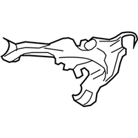 68298346AB - Genuine Mopar Front Lower Control Arm Right