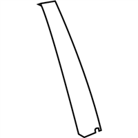 68351204AB - Genuine Mopar APPLIQUE-B Pillar