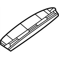 68184348AH - Genuine Mopar Bezel-Hood