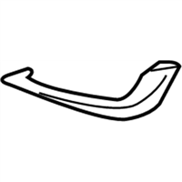 68156562AB - Genuine Mopar SPAT-Front FASCIA