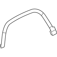 68210315AE - Genuine Mopar MOLDING-WHEEL FLARE