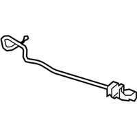 68247126AA - Genuine Mopar Cable-Hood Release