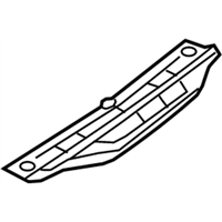 6DX61TZZAA - Genuine Mopar FASCIA-HITCH