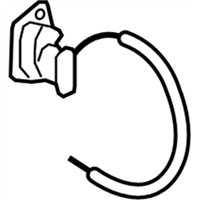 4589581AL - Genuine Mopar LATCH-LIFTGATE