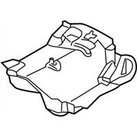 68246764AA - Genuine Mopar Shield-Fuel Tank Heat