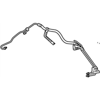 5105788AM - Genuine Mopar HOSE-POWER STEERING PRESSURE AND