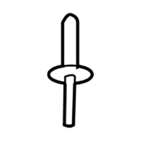 6500911 - Genuine Mopar Rivet