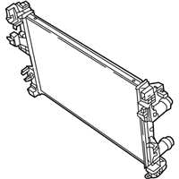 68273401AA - Genuine Mopar Engine Cooling Radiator