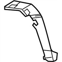 68024342AD - Genuine Mopar BRACKET-FASCIA SUPPORT