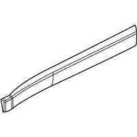 5UP25RXFAB - Genuine Mopar Molding-Front Door