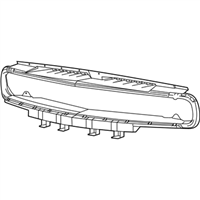 68258750AC - Genuine Mopar Reinforce-Grille
