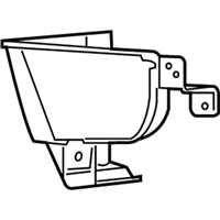 68259739AA - Genuine Mopar SHIELD-AIR INTAKE