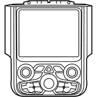 68268189AA - Genuine Mopar Air Conditioner And Heater Control