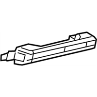 68282348AB - Genuine Mopar HANDLE-EXTERIOR DOOR