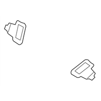 55078094AE - Genuine Mopar Lamp-License Plate