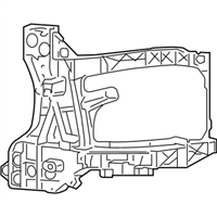 68222828AA - Genuine Mopar BRACKET-HEADLAMP MOUNTING