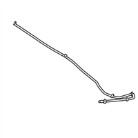 55079200AD - Genuine Mopar Hose-Windshield Washer